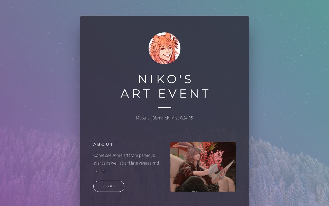 Nikos Art event